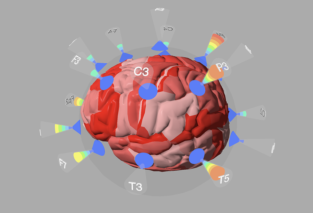 Brain Data Model 3D/AR – Frank YJ Cho